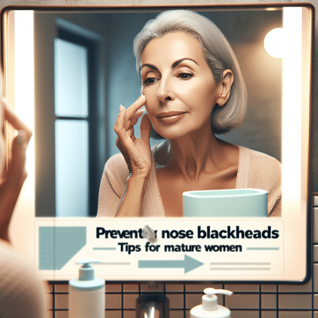 Prevenindo Cravos no Nariz: Dicas para Mulheres Maduros | Amo Minha Pele
