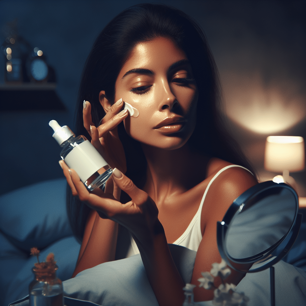 Skincare noturno: Como Usar Ácido Hialurônico para um Rosto Renovado ...